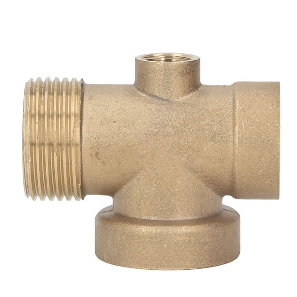 4 Ways Hose Connector, Water Pump Connector Standard Size Brass For ...