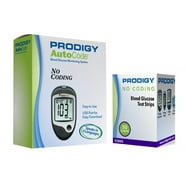 Prodigy No Coding Blood Glucose Test Strips, 50 Count - Walmart.com