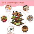 VyGrow, Cupcake Stand, 3-Tier Dessert Stand, holds 68 cupcakes ...