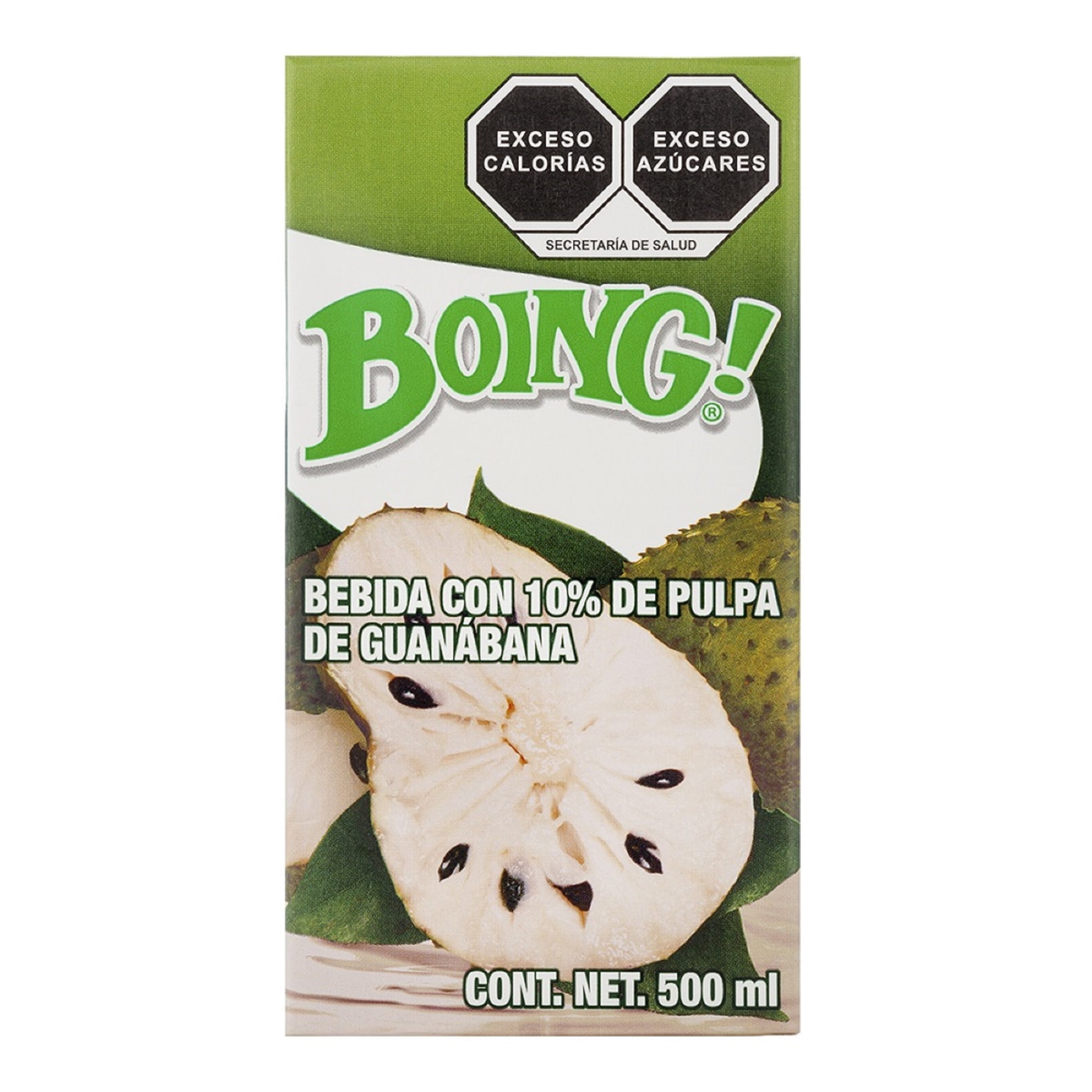 Bebida Boing con 10% de pulpa de Guanabana 500 ml | Walmart en línea