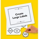 Avery Printable Stickers, Self-Adhesive Removable Laser Id Labels ...