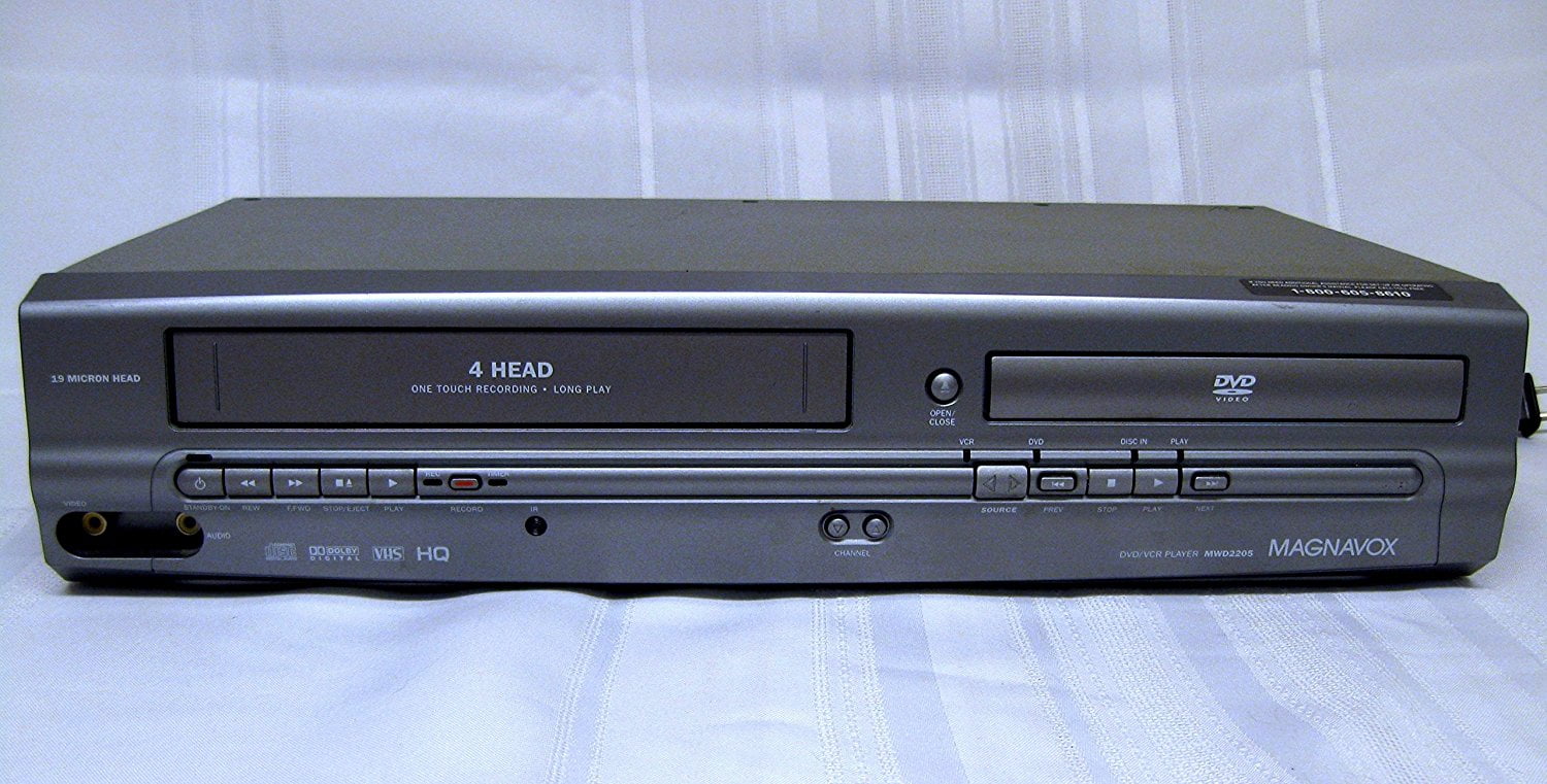 Magnavox MWD2205 DVD/VCR Combo (Used) With Original Remote, Manual, AV ...
