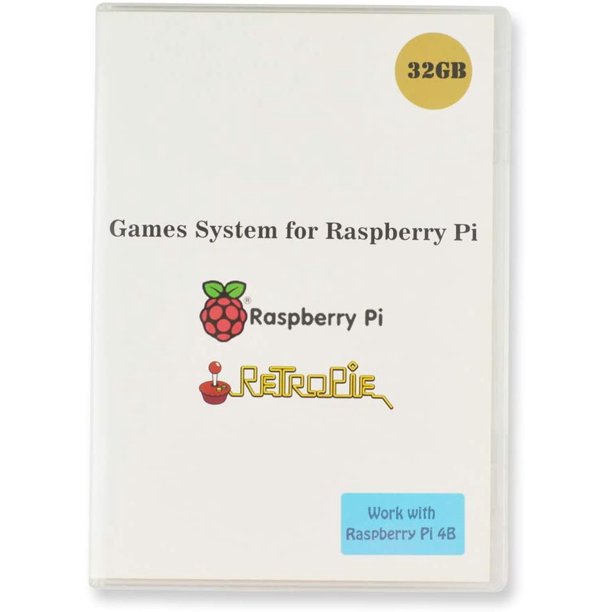 Raspberry Pi 4B Game System Retropie RetroArch EmulationStation ...