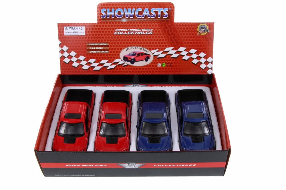 Showcasts 2017 Ford F-150 Raptor Pickup TruckÂ Diecast Car Set - Box of ...