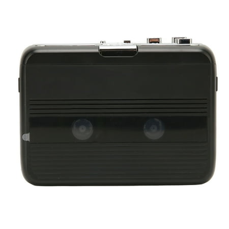 Cassette Player, Battery Powered Bluetoot Cassette Tape Player Black ...