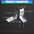 Zebras Shade Mounting Brackets,Metal Blinds Bracket Window Repair Set ...