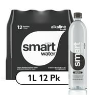 QURE Water, Premium 10 pH Ionized Alkaline Bottled Water, Silky Smooth ...