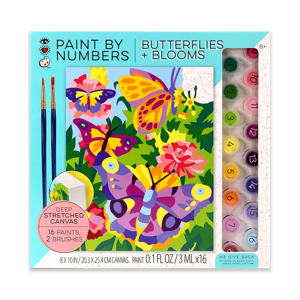 Click here for Bright Stripes Iheartart Paint By Number Butterfli... prices