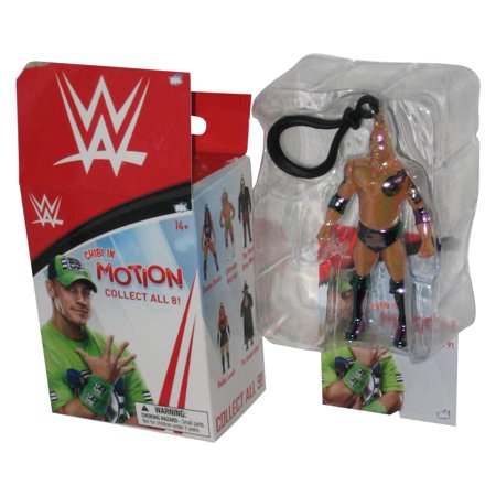 WWE Wrestling The Rock Metallic Version Chibi In Motion Bullsi Toy ...