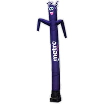 20ft Inflatable Tube Man Guy Puppet Dancer Wind Waver, Clown Yellow ...