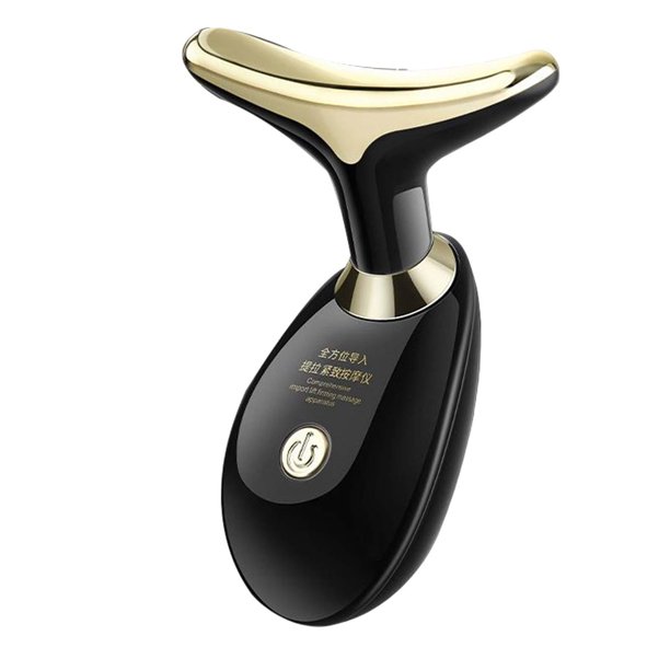 Mini Neck Face Massage Device Facial Lifting Machine Women Girl Black ...