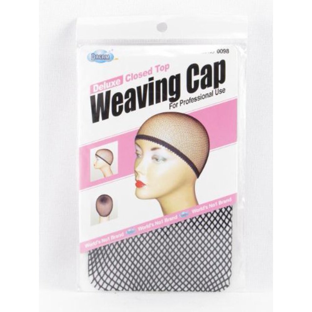 Dream Deluxe Closed Top Weaving Cap Black - Walmart.com - Walmart.com