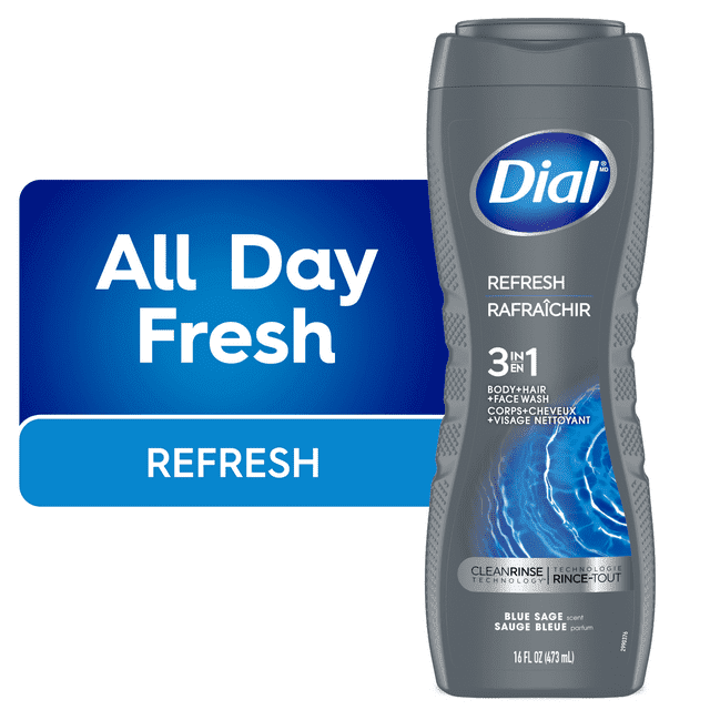 Click here for Dial Men 3in1 Body  Hair And Face Wash  Refresh  B... prices