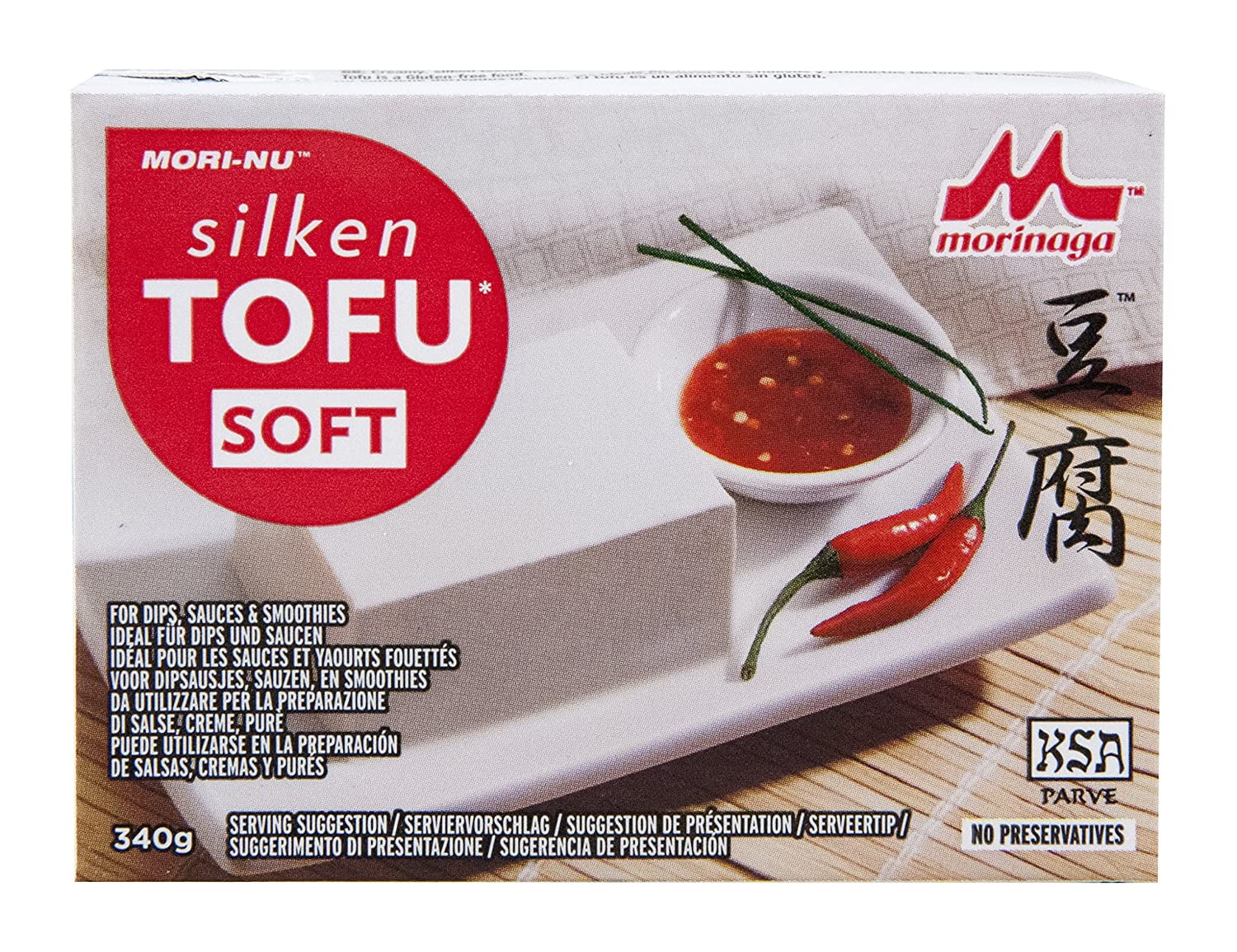 Mori-Nu Silken Tofu Soft 12 oz Pack of 3 - Walmart.com
