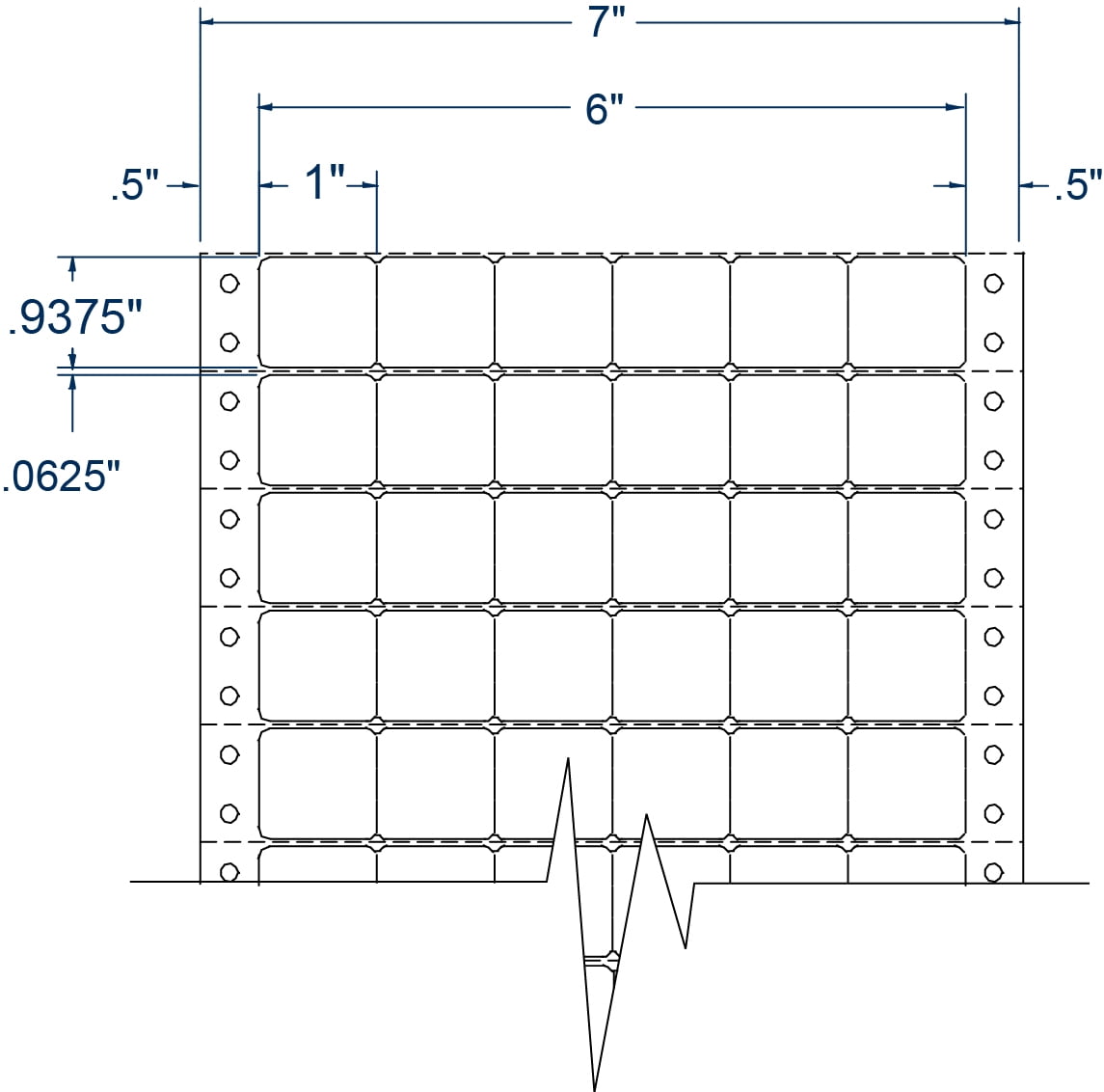 Compulabel 161155, Price Marking Labels 1 X 15/16 Pin Fed - Walmart.com