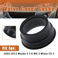 Rubber Engine Valve Cover Seal Gasket for Mazda 3 5 6 MX-5 Miata CX-7 ...