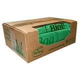 BioBag (USA) 100% Certified Compostable Shopping Bags, 12 lb Capacity ...