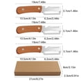 3PCS 2026 New Multifunctional Peeler Combo, 3-in-1 Peelers with Wooden ...