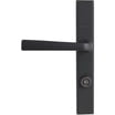 Larson Brushed Nickel Mortise Hardware Kit With Key And Deadbolt For ...
