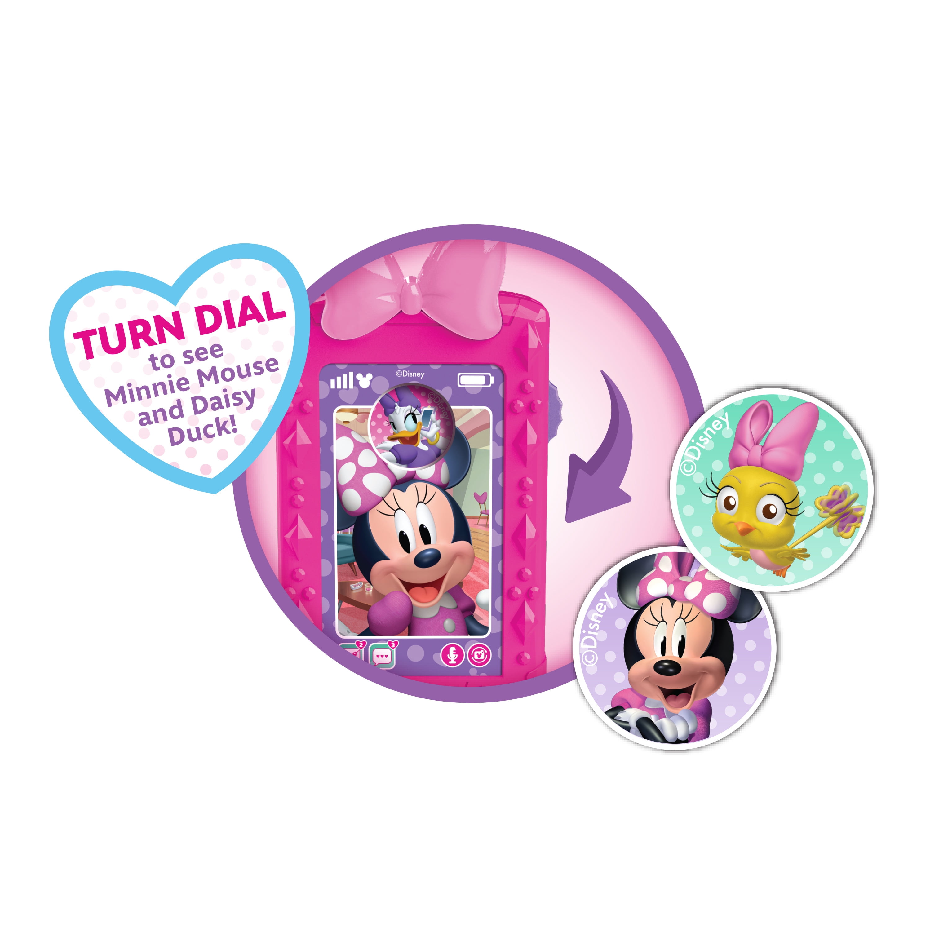 Buy Just Play Disney Junior Minnie Mouse Bowfabulous Bag Set, 9-pieces ...