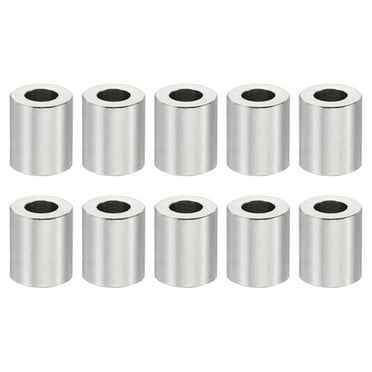 Uxcell 6 Pcs Stainless Steel Spacers, 3mm ID x 6mm OD x 3mmL for M3 ...
