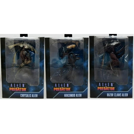 Aliens vs Predator Game Movie Deco 9 Inch Action Figure Ultimate - Set ...