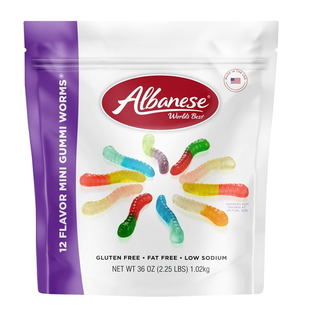 Sugar Gummy Worms