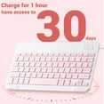 Mini Wireless Keyboard Bluetooth Keyboard Phone Tablet Portable ...