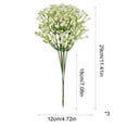 Artificial Flowers, Simulated Gypsophila Silicone Bouquet, Wedding ...