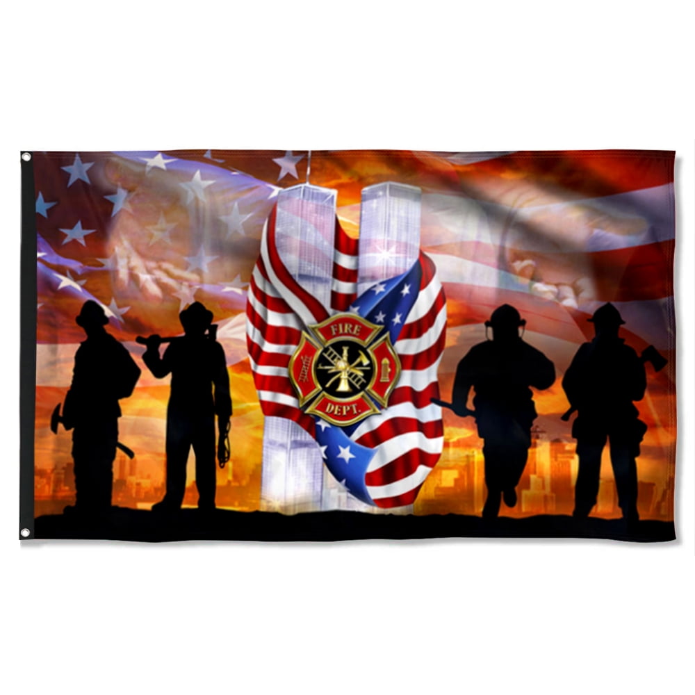 911 Never Forget Banner