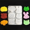 3D Silicone Molds for Epoxy Resin Making Soap Cake Fondant Decoration ...