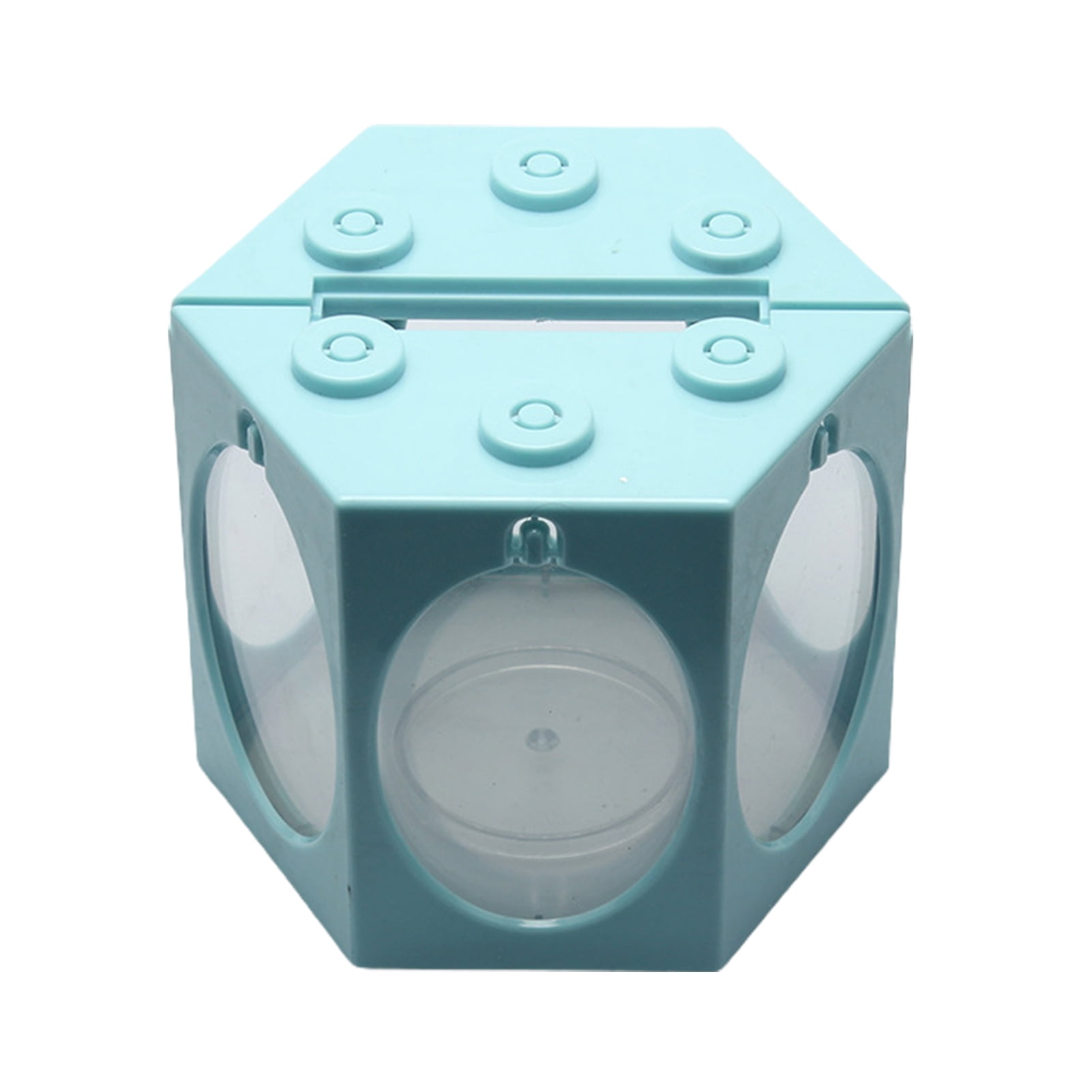 Ventilated Fish Tank - Stackable Plastic Micro Landscape Rotatable ...