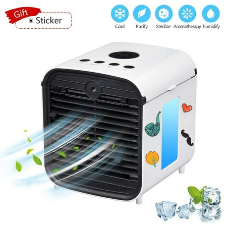 Portable Air Conditioner, USB Mini Personal Air Cooler for Room Tent ...