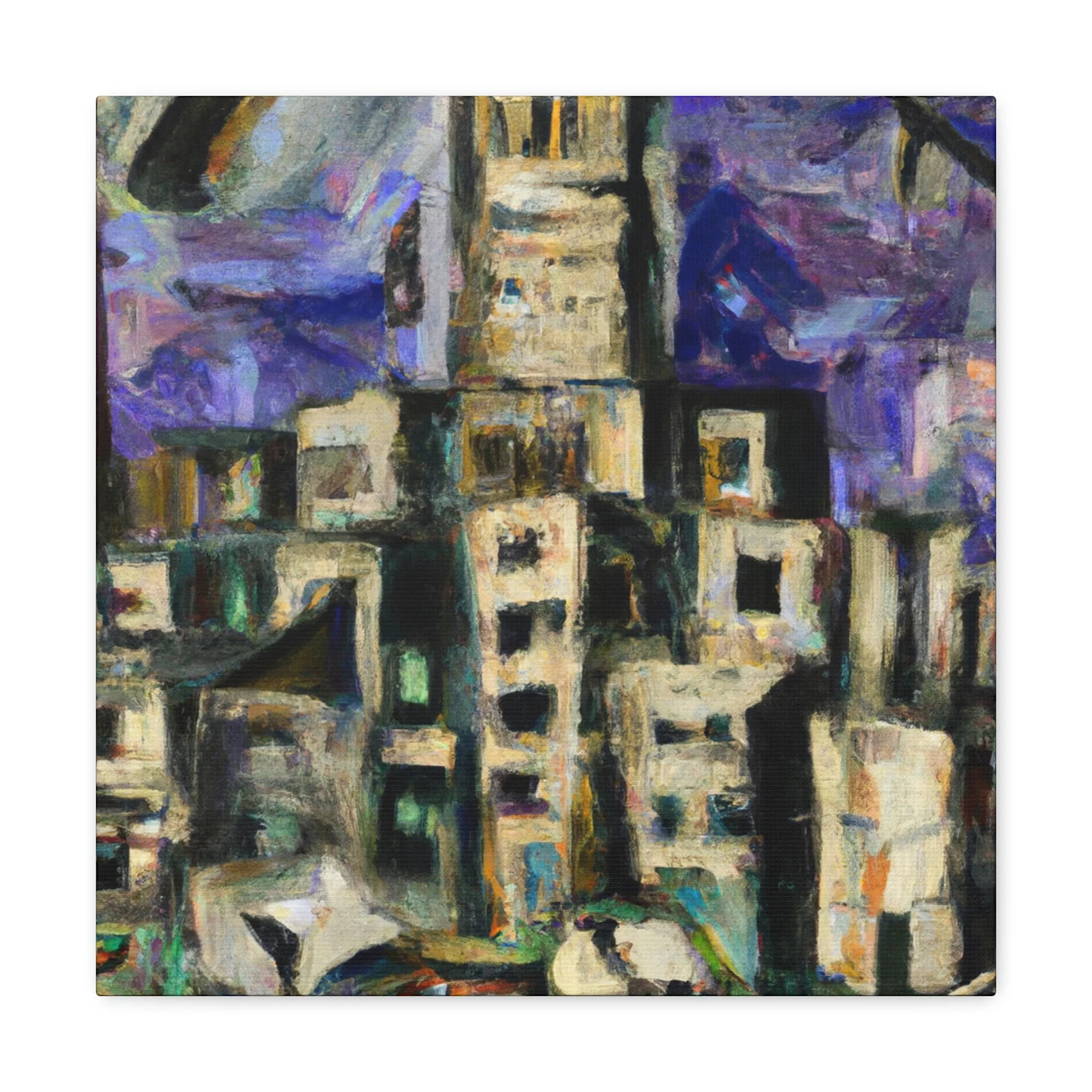 Neoclassical Reflection Expressionism - Canvas - Walmart.com