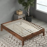 Zinus Marissa 12" Deluxe Wood Platform Bed Frame, Antique Espresso ...