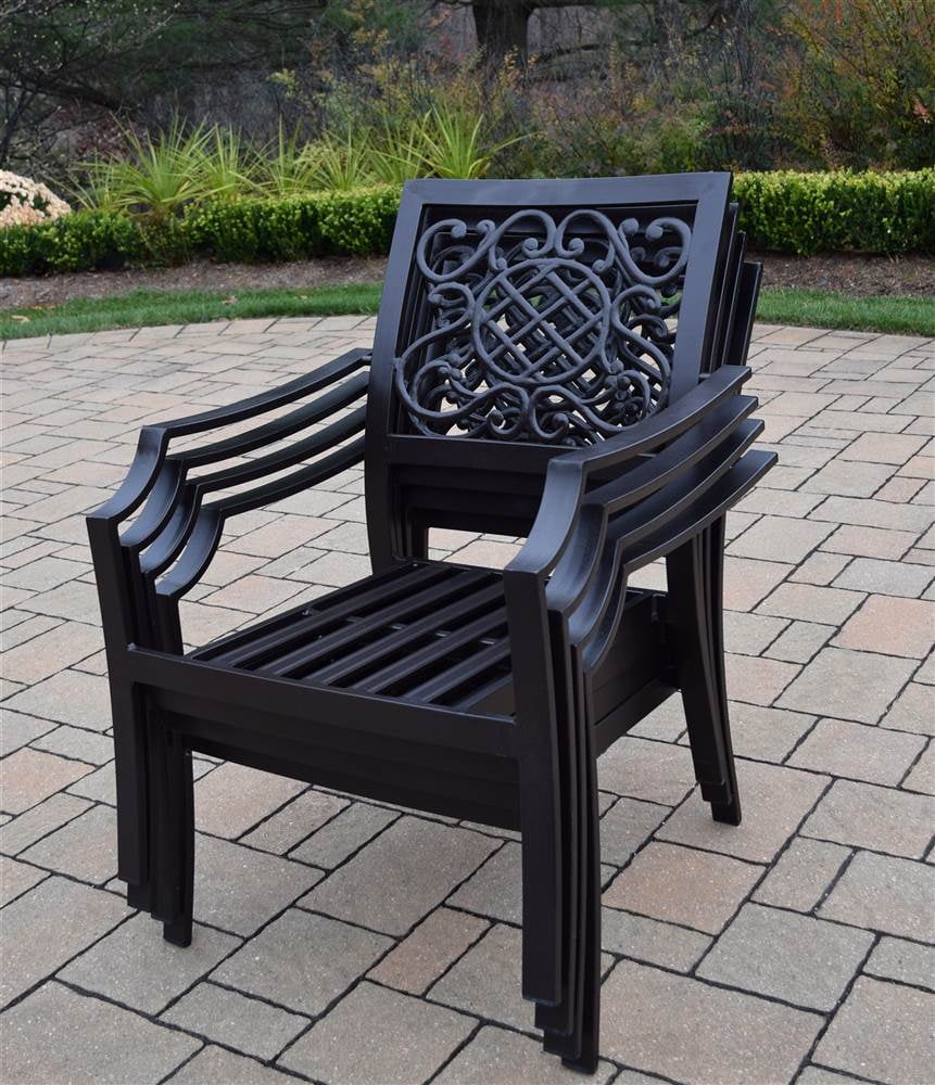 Stackable Deep Seating Chat Chair - Set of 4 - Walmart.com