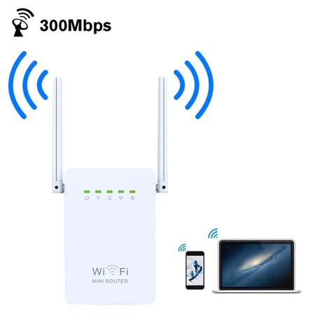 Jinsinto Network Repeater 300M Wireless Router Extender Repeater Dual ...