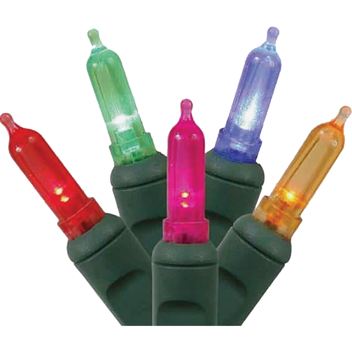 J Hofert Multi 50-Bulb Mini LED String Light Set 2190 - Walmart.com