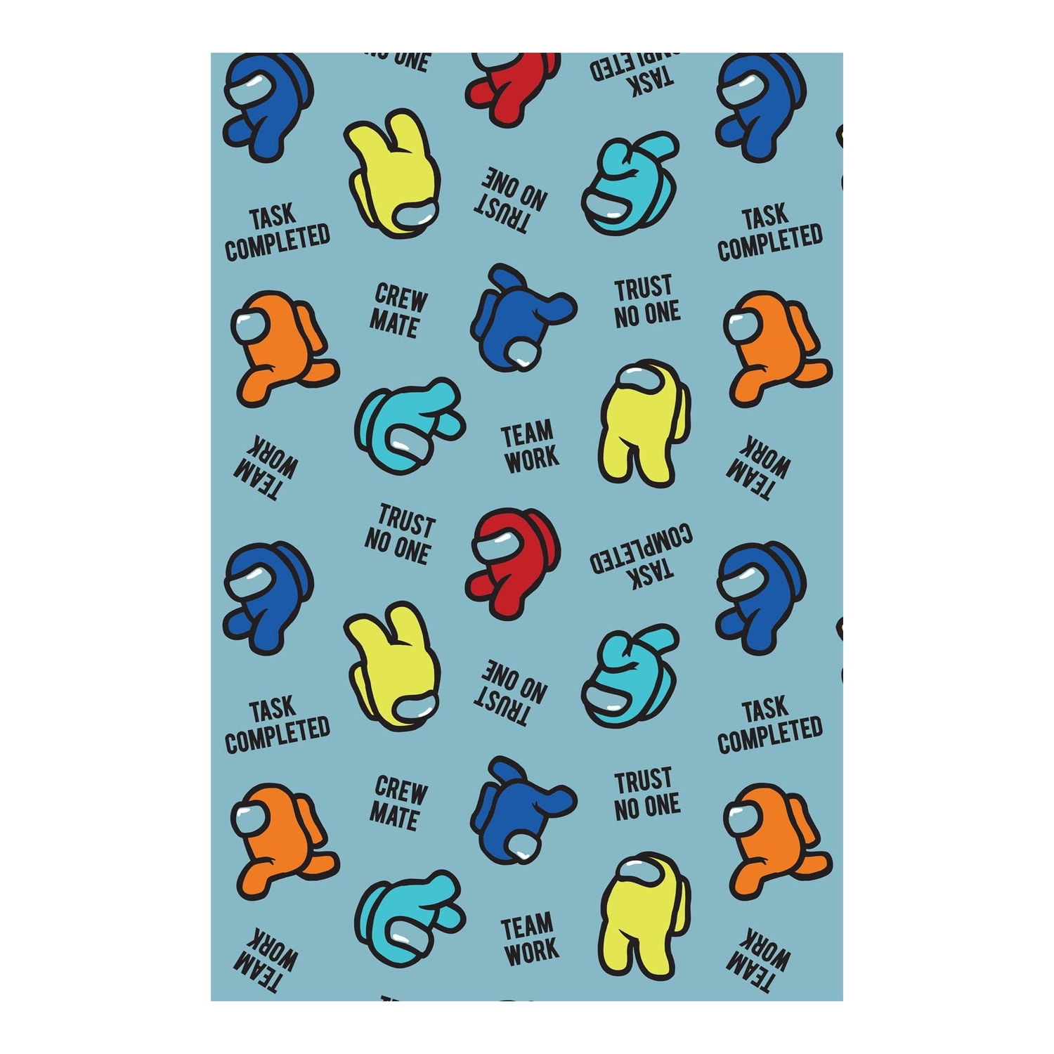 Click here for Among Us Trust No One Fleece Supersoft Blanket 100... prices