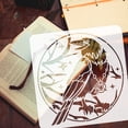 1pc PET Hollow Out Drawing Painting Stencils for DIY Scrapbook Photo ...