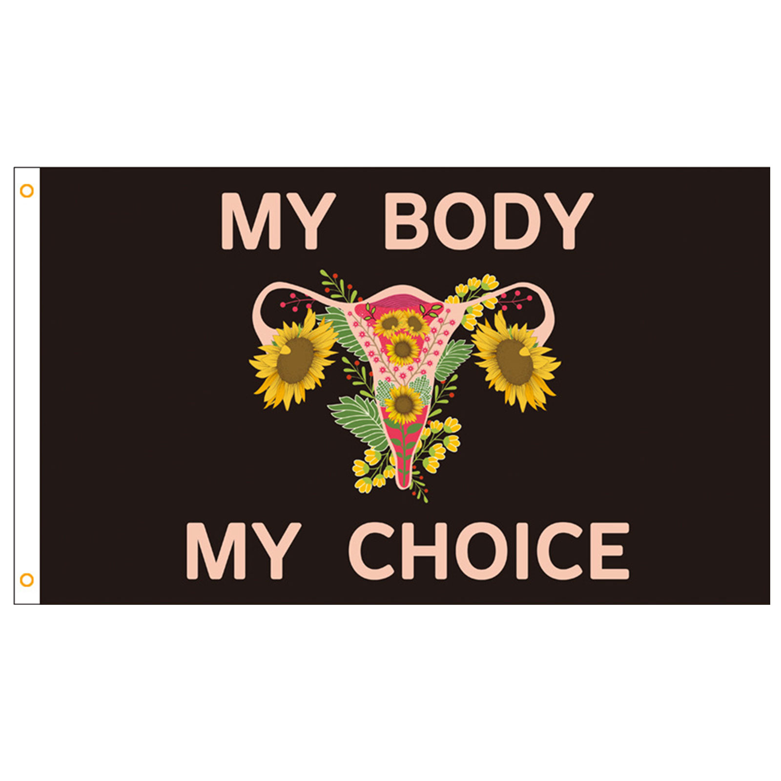 KOMOO Women's Rights Flag/Human Rights Flag-Against Heartbeat Bill ...