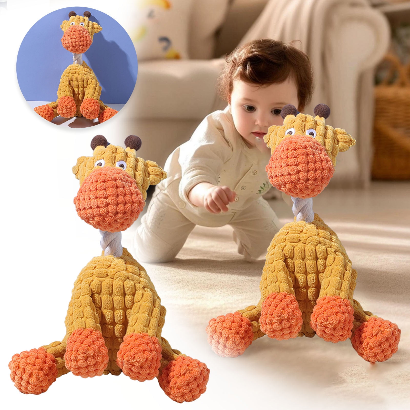 Click here for Hhsfuzhuangggg Durable Chew Toys For Dogs - Intera... prices