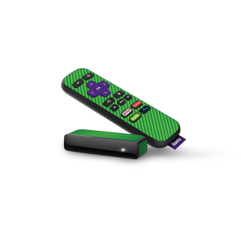 Skin Decal Wrap Compatible With Roku Express Remote Sticker Design Lime ...