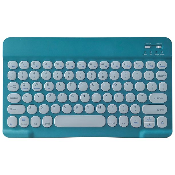 jovati Bluetooth Keyboard Color Backplane Keyboard Round Cap Keyboard ...