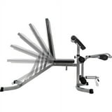 Weight Bench with Leg Extension - 6+3 Positions Adjustable Olympic ...