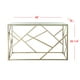 SAFAVIEH Namiko Modern Glam Console Table, Brass/Glass Top - Walmart.com