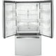 GE GWE19JYLFS 18.6 Cu. Ft. Stainless French Door Counter-Depth ...
