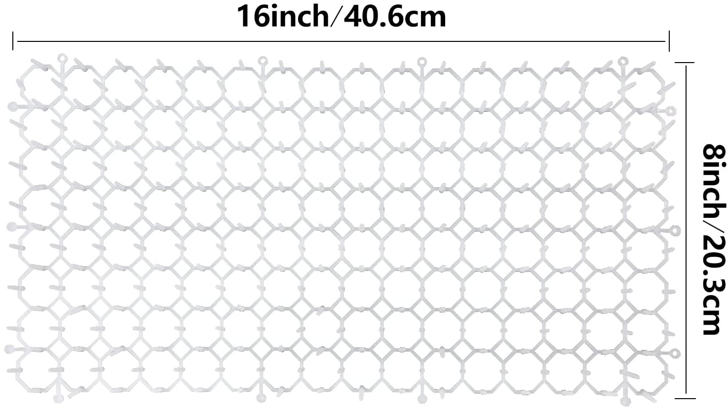 Buy Hmyomina Cat Scat Mat 12 Pack 16 X 8 Inch Square Scat Mat for Cats ...