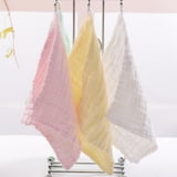 10PCS Ultra Soft Cotton Baby Washcloths Pack, Newborn Bath Towels for ...