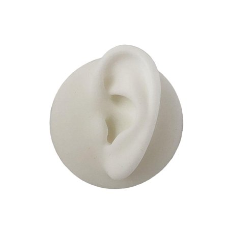 HILABEE Silicone Ear Model Body Part Imitation for Practice Soft Ear ...
